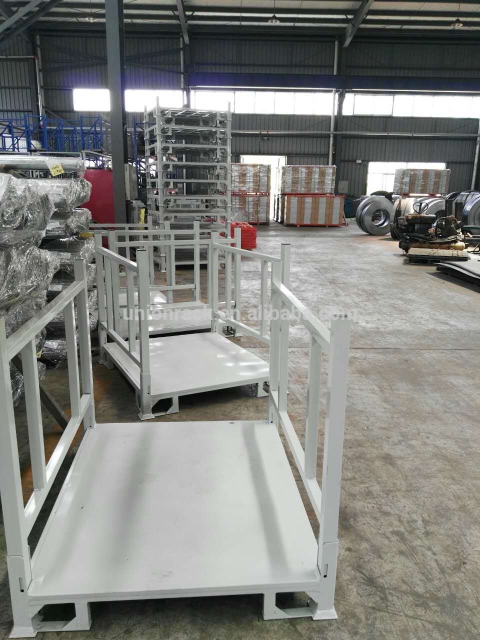 Warehouse Storage Use Stacking Steel Powder Coated Pallet Stack Rack ...