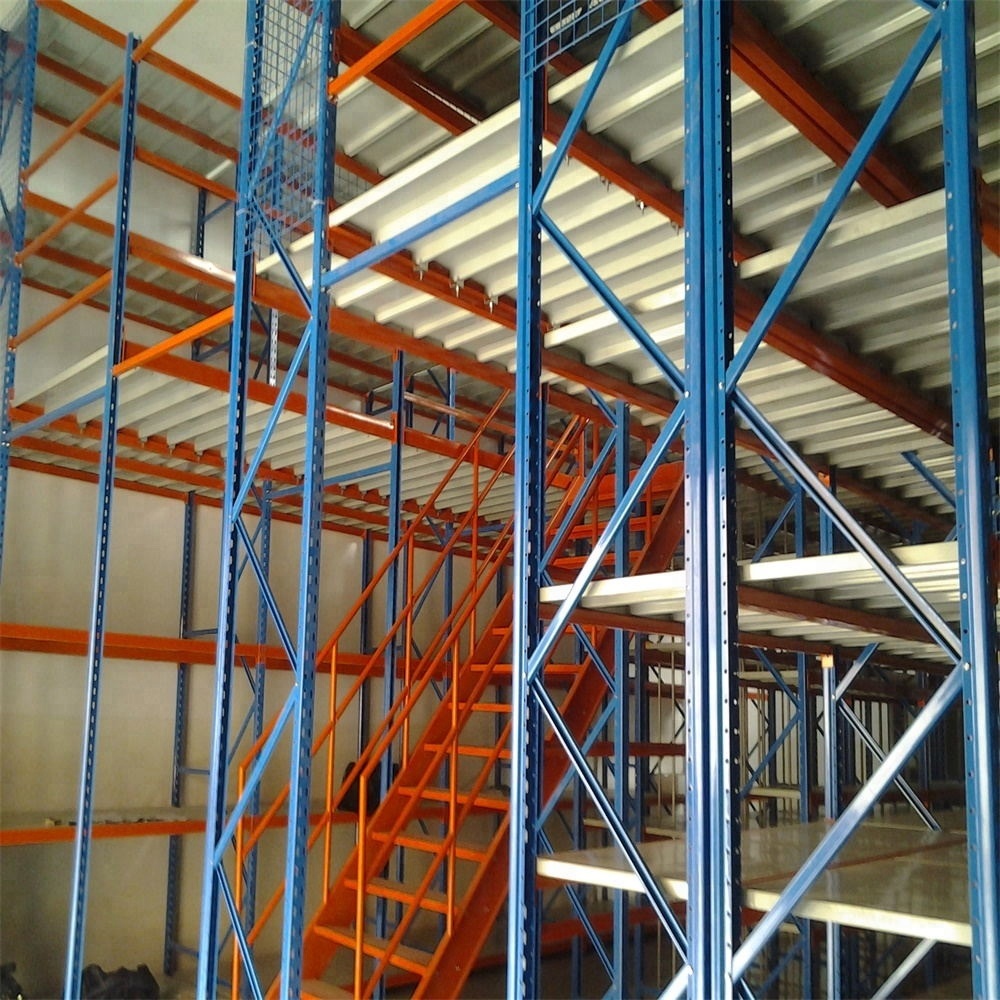 Q235 Steel Heavy Duty Adjustable Warehouse Multi-level Mezzanine ...