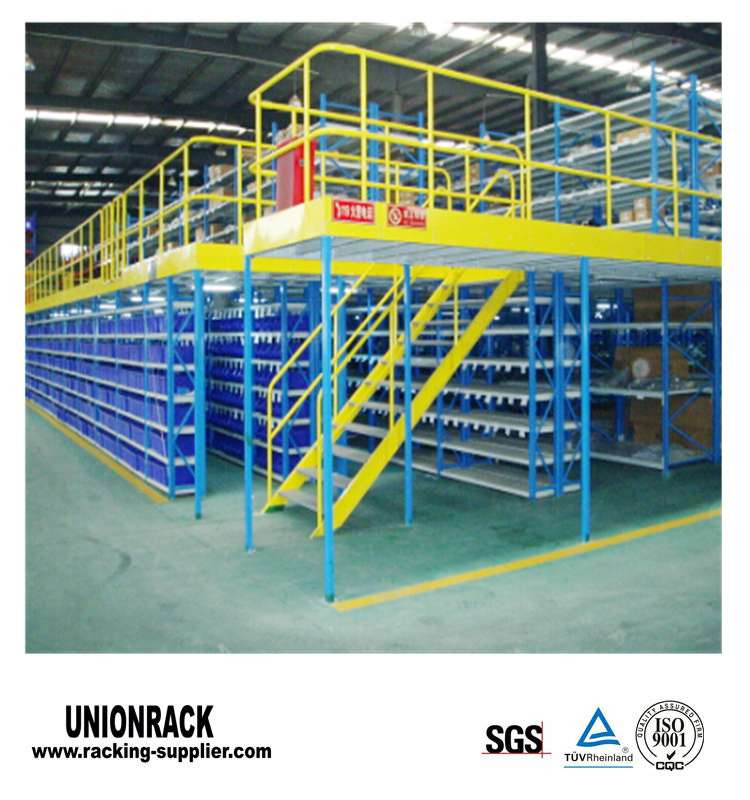 Customized Heavy Duty Multi Level Metal Decking Mezzanine Rack - Buy ...