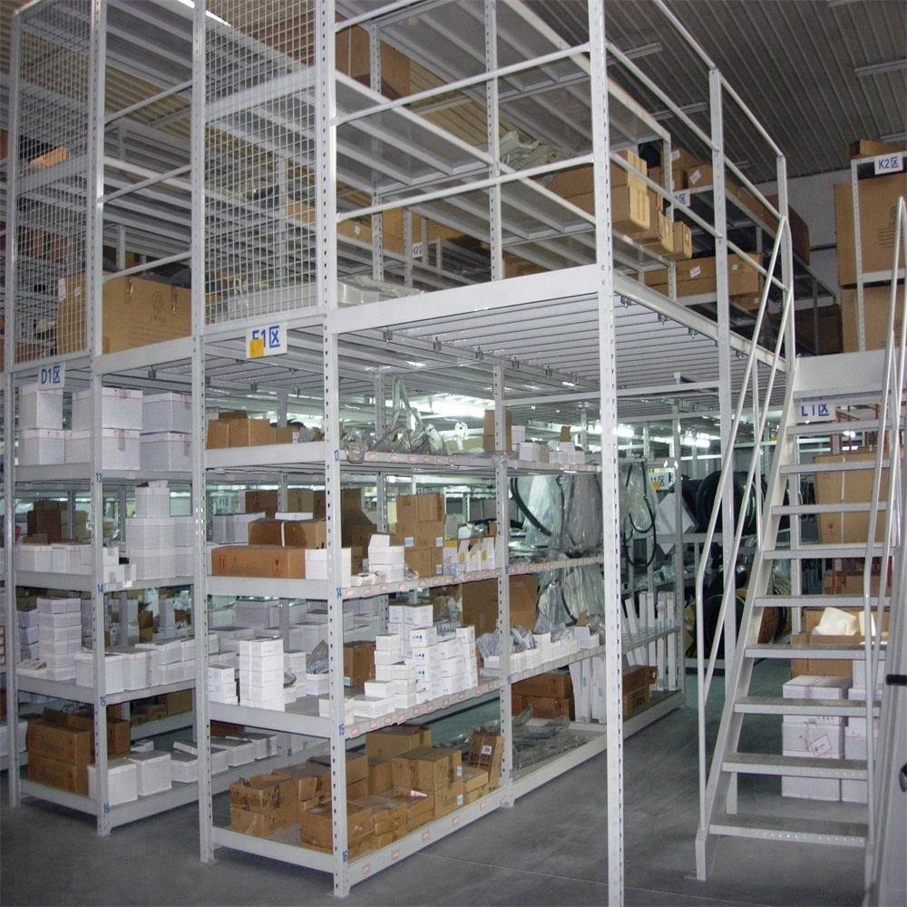 High Capacity Storage Metal Warehouse Multi Tier Mezzanine Rack System ...