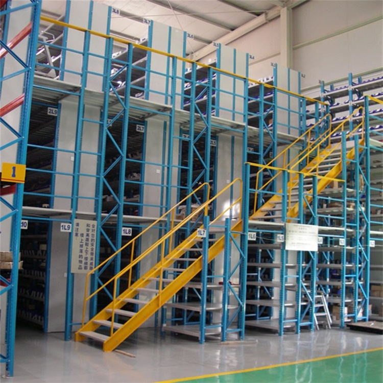 Multi-Level Storage Mezzanine Racking Floors For Large Area Warehouse ...