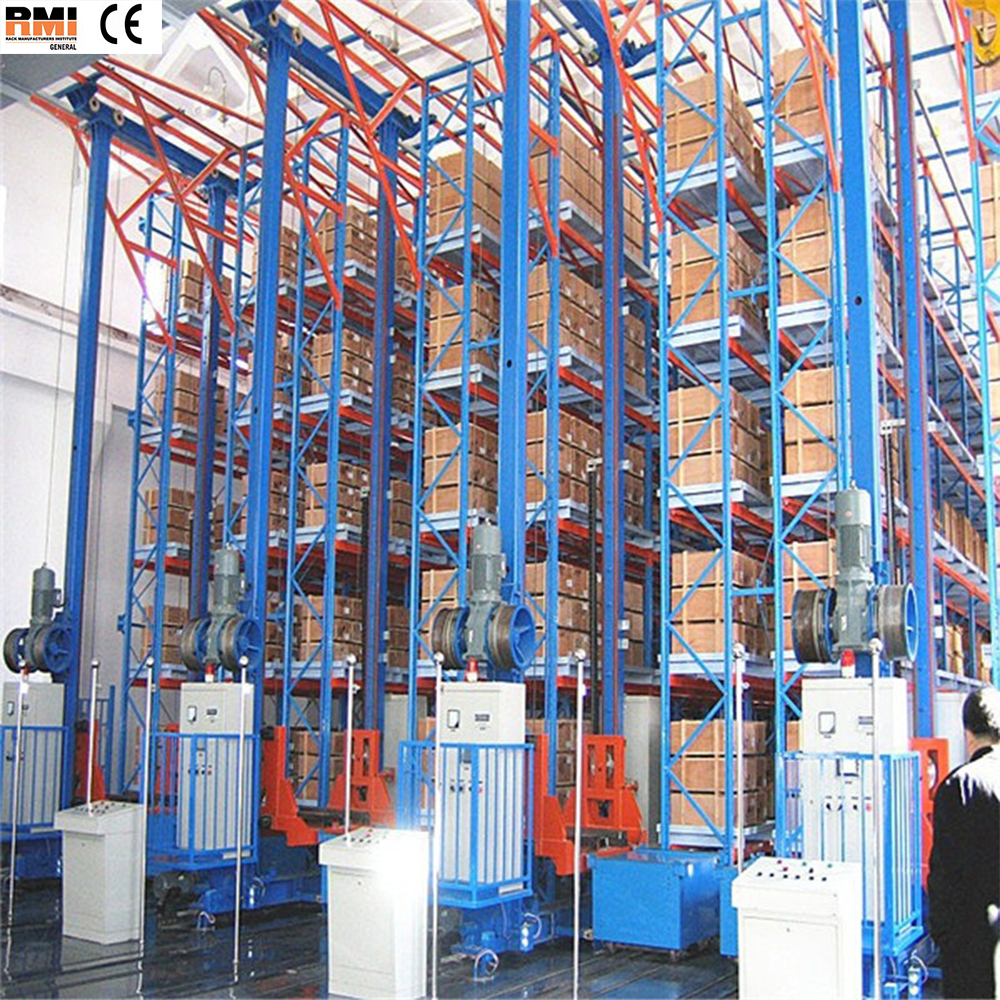 High Efficiency Automatic Stacker Crane For Retrieval Pallet Racking ...