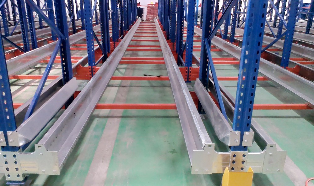 Automatic radio guide shuttle car/satellite pallet racking system - Buy ...