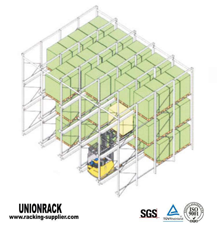 High quality heavy duty warehouse storage rack system for drive in rack ...