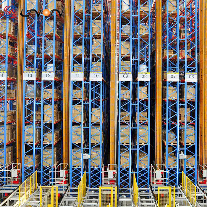 Automatic Warehouse Stacker Crane Automated Storage Retrieval Racking ...